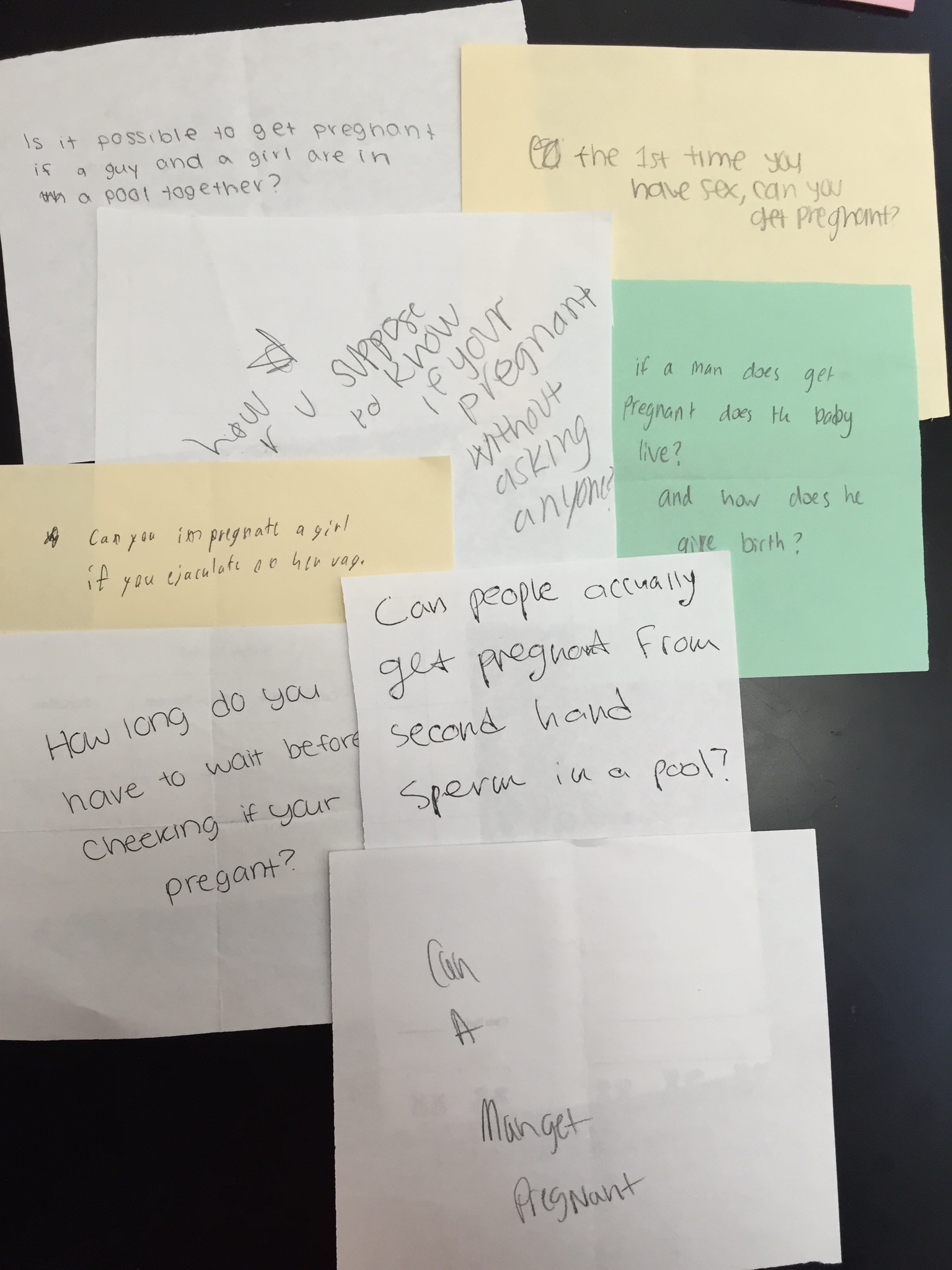 16 Types Of Questions 9th Graders Have For Their Sex Ed Teacher