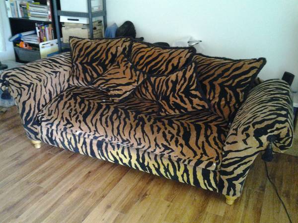 Buy This Spectacular "Baby Making Tiger Couch" That Comes With Its Very ...