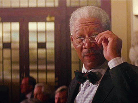 Morgan Freeman Reaction Gif