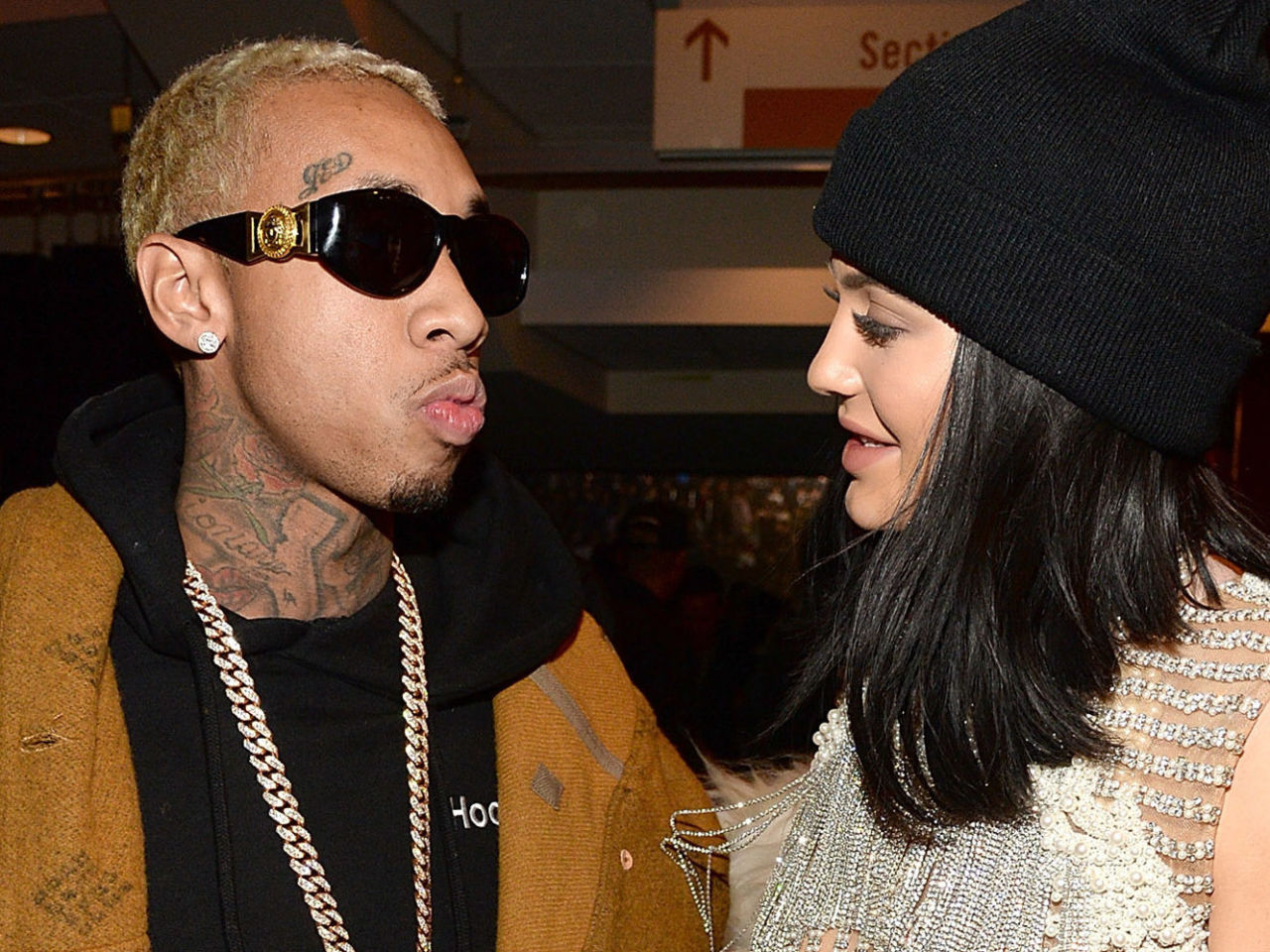Tyga Haircut For The Road