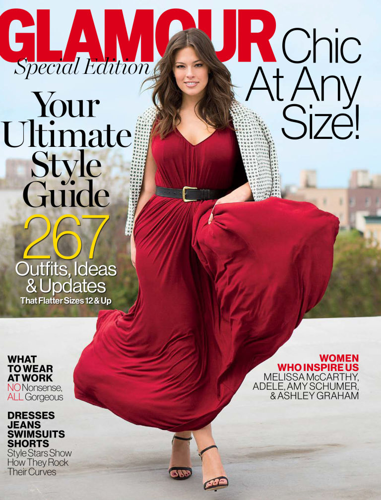 Ashley Graham Scored Her First Glamour Cover