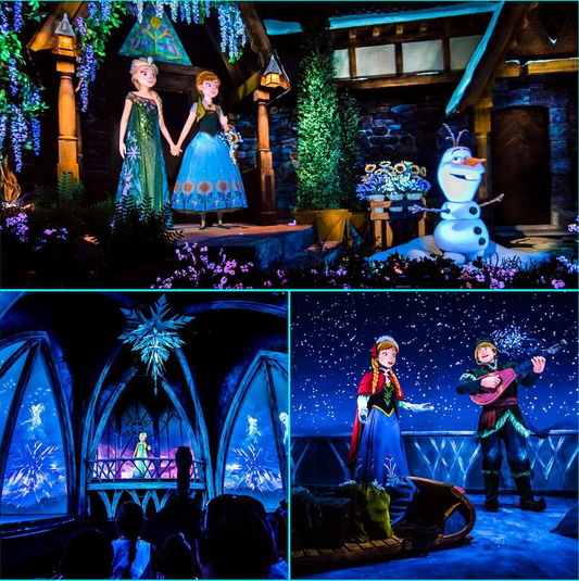 Frozen Ride At Disney Has Long Lines